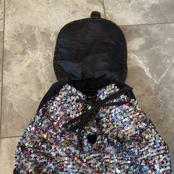 Justice | Bags | Sequins Multicolored Sparkly Backpack From Justice ...